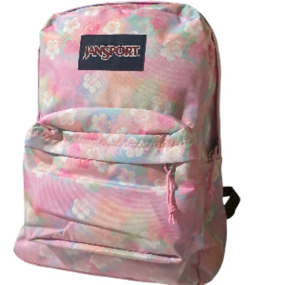Jansport | Bags | Jansport Pink Floral Backpack | Poshmark